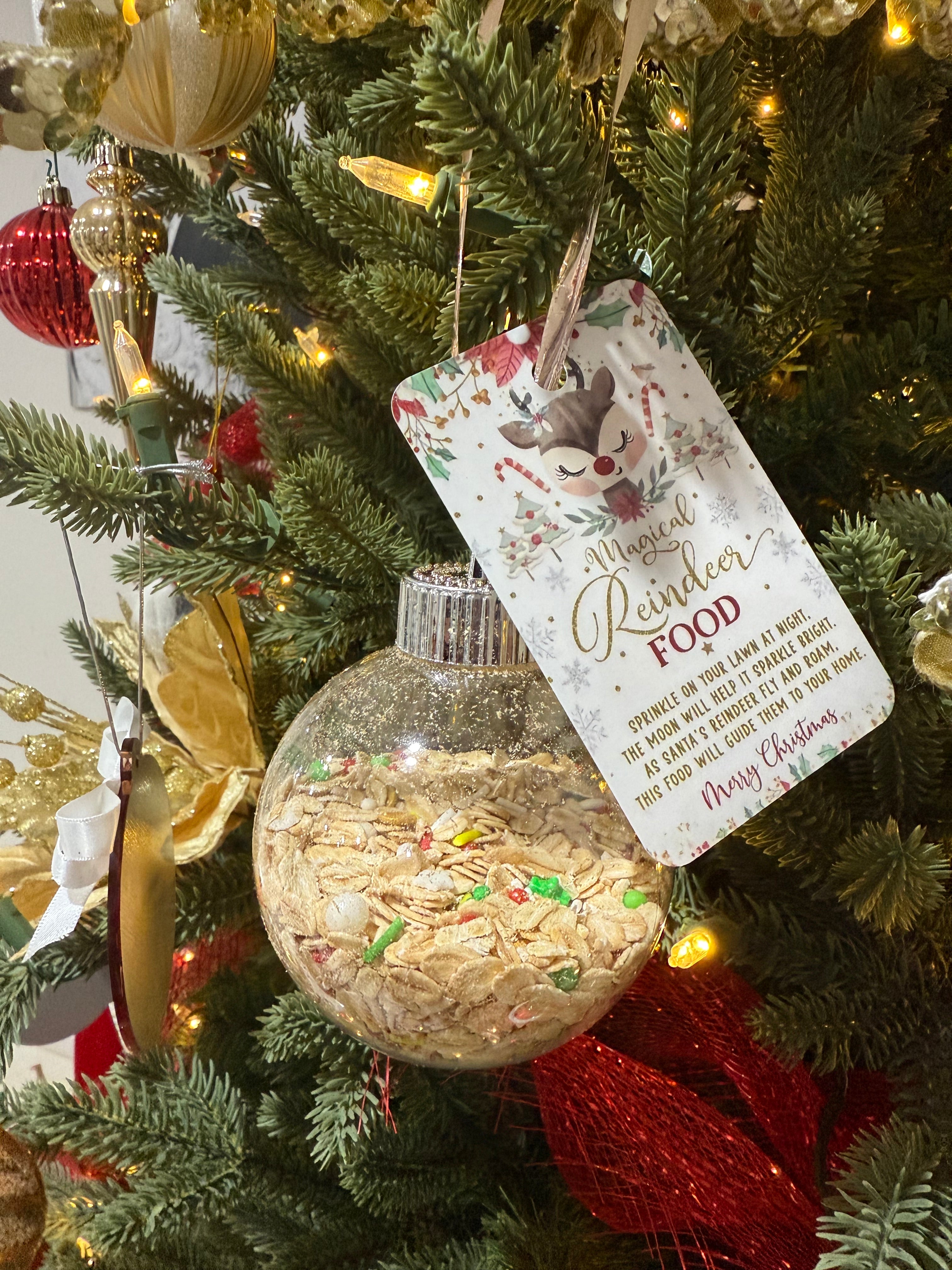 Reindeer Food Bauble – Cookie Luxe Australia